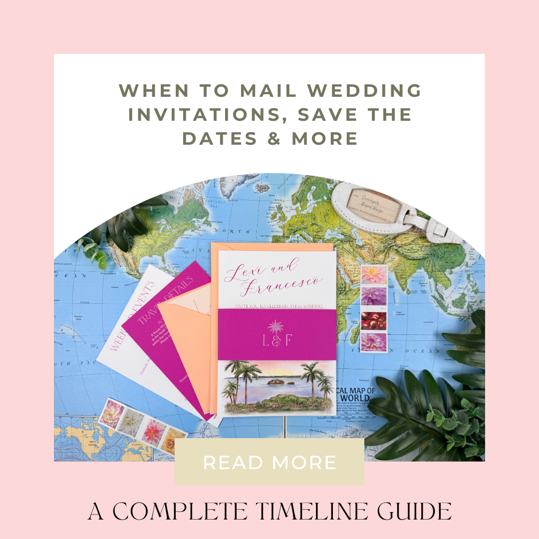 When to Mail Wedding Invitations, Save the Dates & More (Full Timeline ...